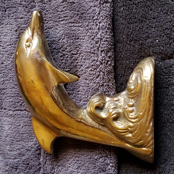 Accents | Solid Brass Dolphin | Poshmark